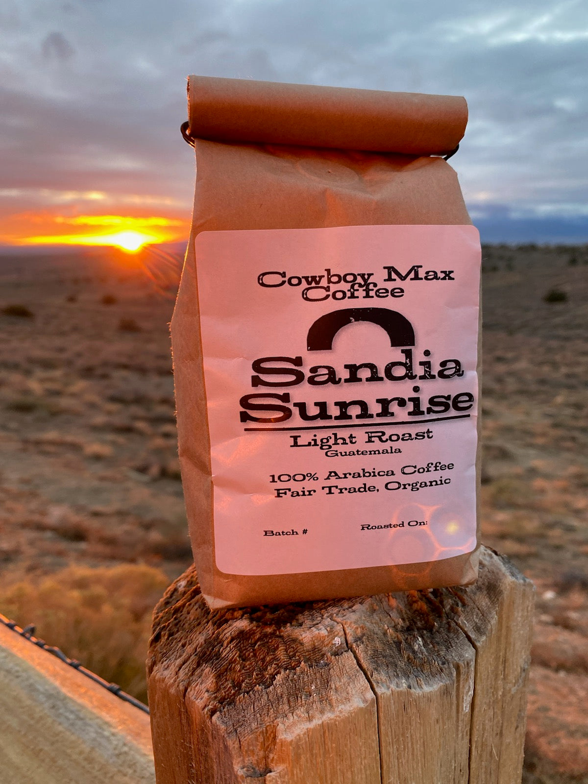 Sandia Sunrise: Light Roast – Cowboy Max Coffee